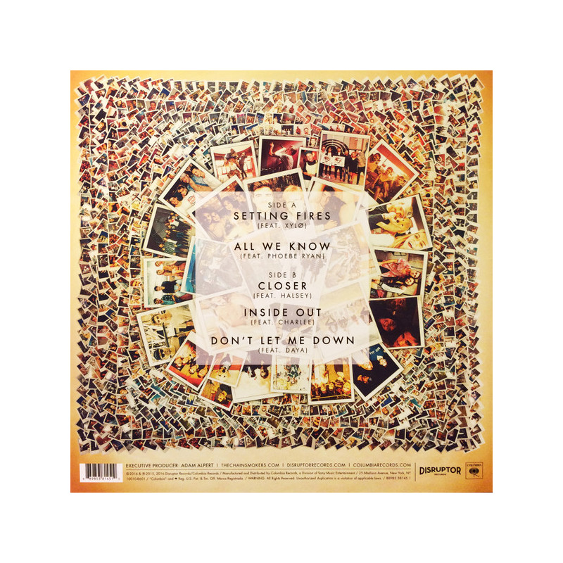 THE CHAINSMOKERS - COLLAGE