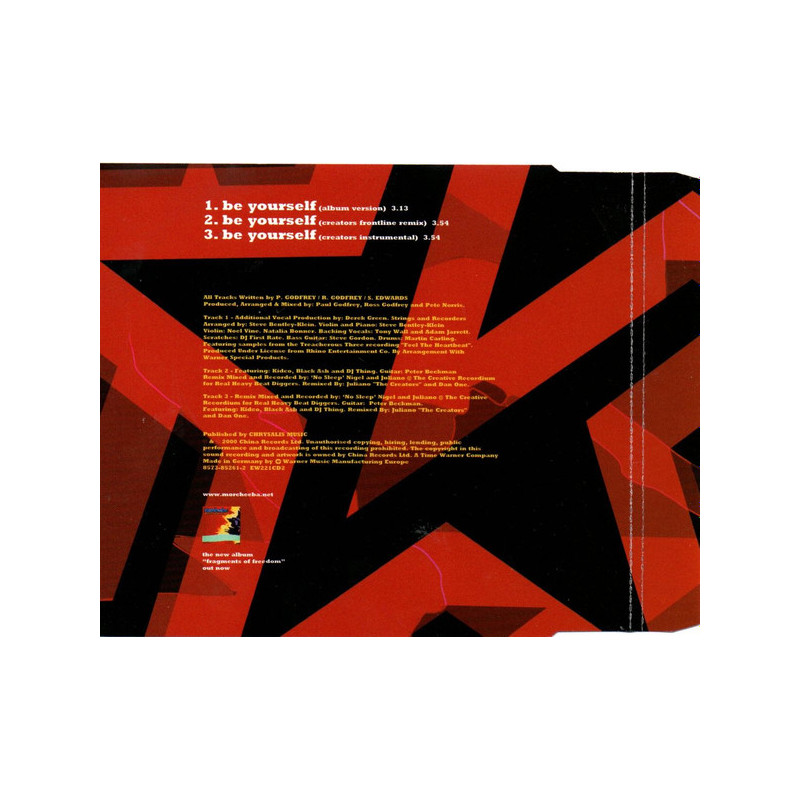 Comprar MORCHEEBA - BE YOURSELF | CD Singles en Maxisingles.cl