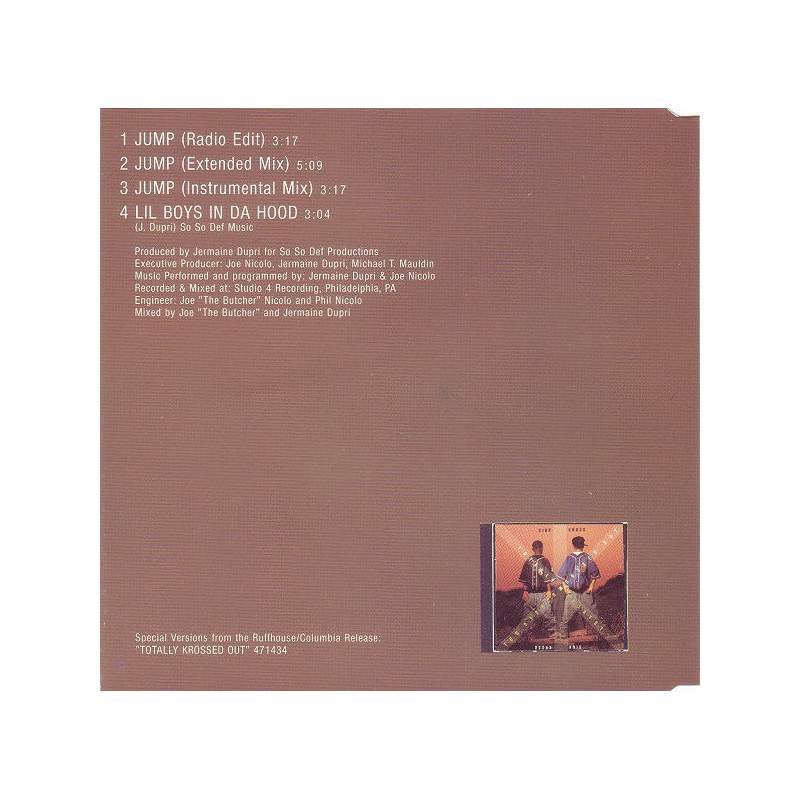 Comprar KRIS KROSS - JUMP (Ed.1992) | CD Singles en Maxisingles.cl
